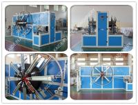 China HDPE Plastic Pipe Coiler 16-75mm, PLC Control system , no need manual operation during coiling process for sale