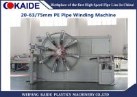 China Fast Speed Pipe Coiler Machine , Plastic Pipe Coiling Machine Simple Operation for sale