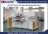 China Fast Speed Pipe Coiler Machine , Plastic Pipe Coiling Machine Simple Operation for sale
