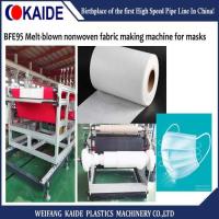 China 300-350kgs Nonwaven Fabric Making Machine PLC PP Melt Blown Fabric Making Machine for sale