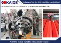 China Silicon Core 20m / Min Hdpe Pipe Making Machine for sale