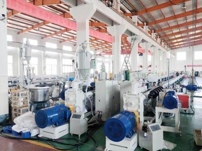 China 40m / Min Microduct Bundles Extrusion Line HDPE Pipe Production Line for sale