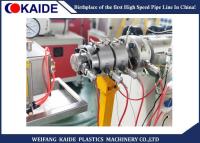 China LDPE Pump Pipe 6.5mm 60m / Min Plastic Pipe Production Line for sale