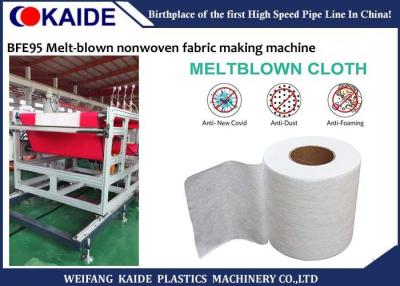 China SJ65/30 Screw PP Melt Blown Fabric Machine AC Motor PLC Control System for sale