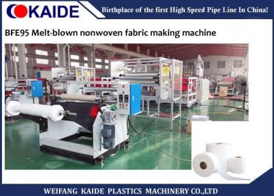 China Durable PP Melt Blown Fabric Machine , BFE95 Non Woven Fabric Making Machine for sale