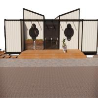 China 20FT Prefabricated Container House Bookstore Laterally Opened for sale