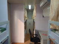 China 20GP Single Residential Prefabricated Container House 8-Bed Dormitory for sale