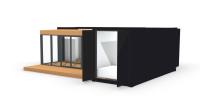China Waterproof Portable Living Container House Luxury Customized Combined 20GP for sale