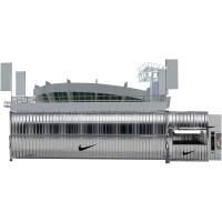 China Prefabricated Expandable Shipping Container House Commercial  Display Cabinet for sale
