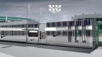 China Prefabricated Expandable Shipping Container House Commercial  Display Cabinet for sale