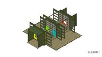 China 20ft Prefabricated Expandable Container House Disassembled Book House for sale