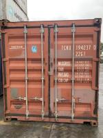 China 20GP Weathering Steel Used Marine Container 33m3 Storage 30480kg for sale