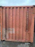 China 20GP Weathering Steel Used Marine Container 33m3 Storage 30480kg for sale