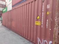 China 40HC Corten Steel Used Shipping Container 32,500kg Max Gross Weight for Marine for sale
