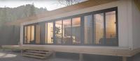 China Wooden Expandable Container House Luxury Prefabricated for sale