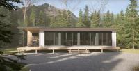 China Wooden Expandable Container House Luxury Prefabricated for sale