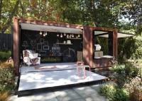 China 40GP Coffee Shop Shipping Container Customized Prefab Luxury Movable 20ft 40ft for sale
