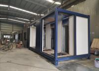 China Removable 20ft Prefabricated Retro Shipping Container Exhibition for sale