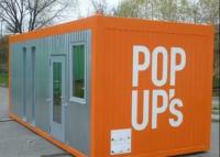 China 20GP Prefabricated Collapsible Container House 6058x2438x2591mm Steel Frame for sale