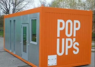 China 20GP Prefabricated Collapsible Container House 6058x2438x2591mm Steel Frame for sale