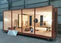 China 20 HC Prefabricated Luxury Expandable Shipping Container House for sale