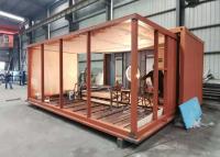 China 20 HC Prefabricated Luxury Expandable Shipping Container House for sale