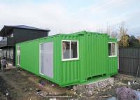 China Luxury Double Sliding 40ft Expandable Container House 56sqm 28ton Payload for sale