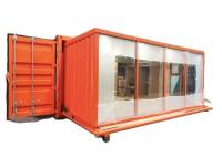 China 20ft Prefabricated Electric Expandable Shipping Container House for sale