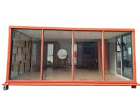 China 20ft Prefabricated Electric Expandable Shipping Container House for sale