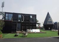 China 40ft Prefabricated Office Container 56sqm Expandable Mobile Workspace for sale