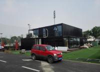 China 40ft Prefabricated Office Container 56sqm Expandable Mobile Workspace for sale