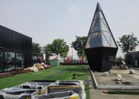 China 40ft Prefabricated Office Container 56sqm Expandable Mobile Workspace for sale