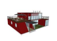 China 40ft Prefabricated Composite Steel Shipping Container Homes for sale