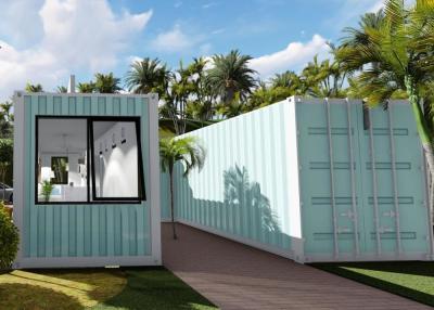 China 40ft HC Prefabricated Modular Shipping Container Villa House 56sqm Customizable for sale