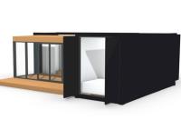China 20HC Prefabricated Shipping Container Home Villa 20ft Expandable Living House for sale