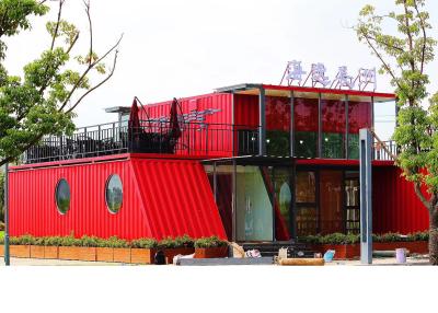 China Prefabricated Modular Shipping Container House 20ft 40ft Customizable for sale