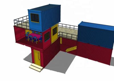 China Modern Villa Luxury Prefabricated Container Homes for sale