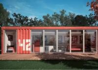 China 20GP Two Bedrooms Modular Shipping Container House 6058x2438x2896mm Expandable for sale