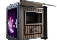 China 10FT Prefabricated Shipping Container Exhibition House 2991x2438mm Custom for sale