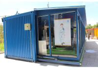 China 40HC Expandable Prefabricated Shipping Container Exhibition For Show for sale