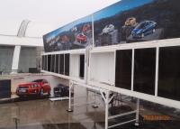 China Prefabricated Mobile 40ft Shipping Container Exhibition For Stage for sale