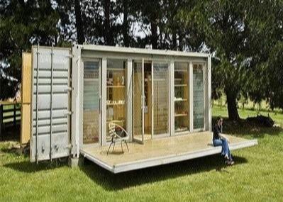 China Side Opening 20ft Prefabricated Outdoor Container House for sale