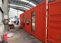 China 20 HC Orange Modern Style Expandable Shipping Container House for sale