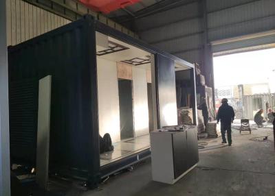 China 20ft Prefabricated Luxury Marble Floor Toilet Shipping Container with Insulation for sale