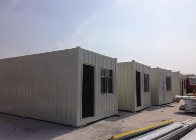 China Galvanized Steel Frame White Painted 20 Gp Prefab Office Container for sale