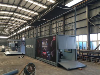 China 40hc Creative Exhibition Shipping Container Flame Retardant for sale