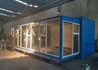 China Blue 20hc Prefabricated Expansion Container House for sale