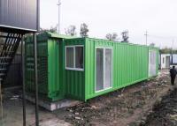 China 40ft Prefab Double Expansion Container House Thermal Insulation for sale