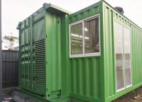 China 40ft Prefab Double Expansion Container House Thermal Insulation for sale