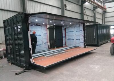 China Welded Corrugated Plates Shipping Container Exhibition for sale